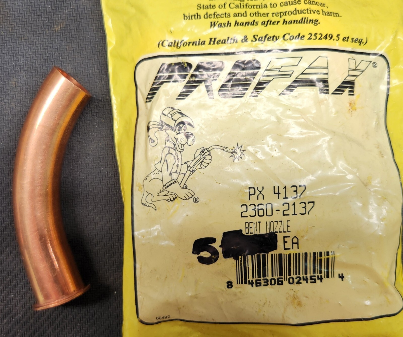 Profax PX4137 4137 Bent Nozzle Mig Gun For AEC 200 (5-pk) | eBay