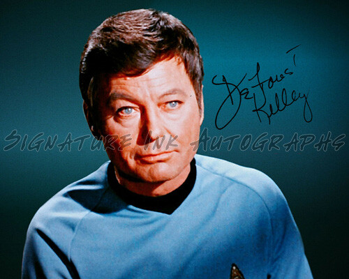 DEFOREST KELLEY Signed 8x10 Autographed Photo Reprint | eBay