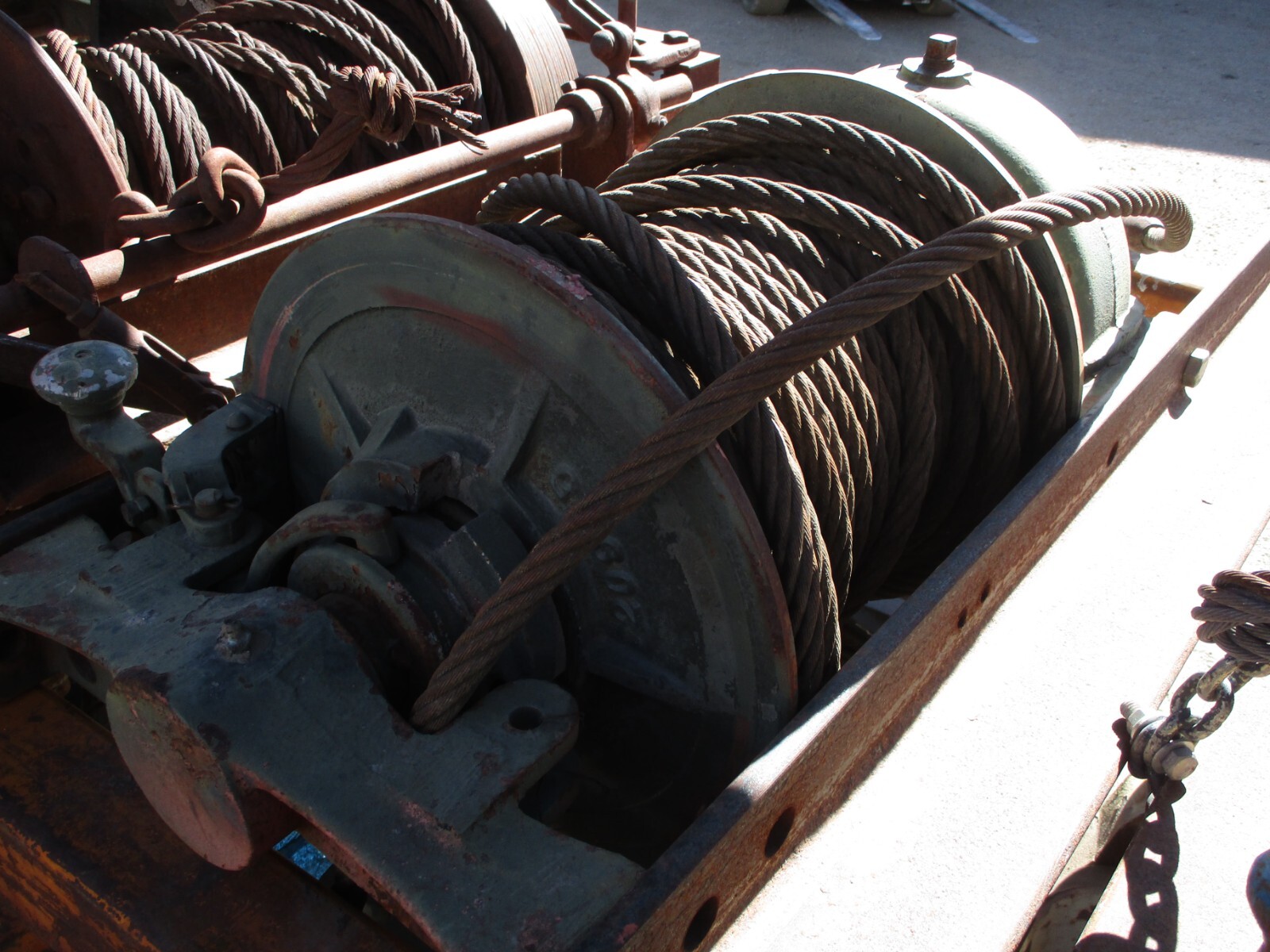 TULSA Mechanical Winch Model: M18-SLRR0 Capacity: 20,000 lb | eBay
