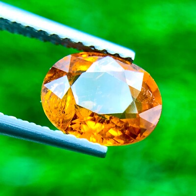 Spessartite Garnet 1.94ct Natural Loose Gemstone Mandarin Orange Oval ...
