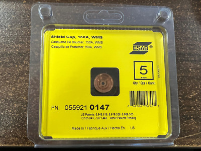 ESAB Shield Cap, 150A, WMS (5 pieces per pack) | eBay