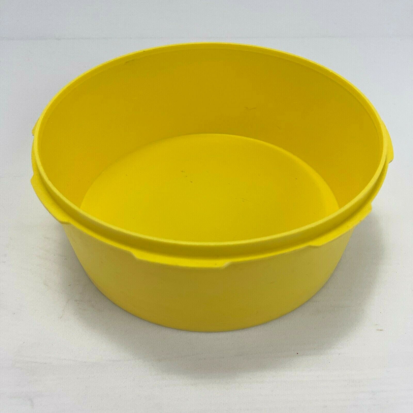 Vintage Tupperware 1204-11 Replacement Yellow Bowl Canister without Lid ...