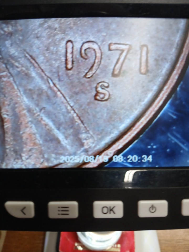 1971 Lincoln Memorial Cent off Center Stike And. S Mint Mark | eBay