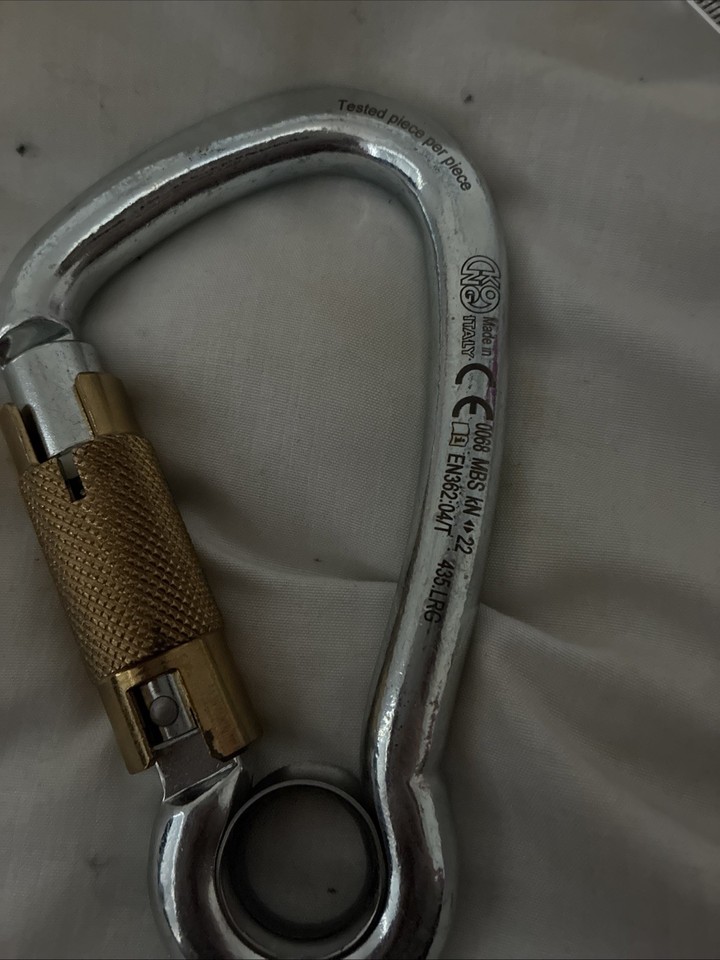 Kong Locking Carabiner With Fixed Eye, New | eBay UK