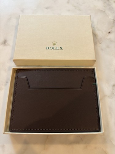 Rolex Wallet Credit Card Holder Genuine Brand New, Rolex Authorized ...