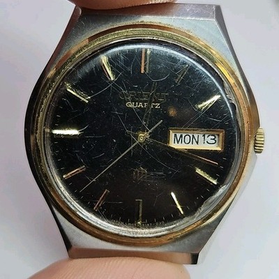 Vintage Orient Quartz Watch Made In Japan For PARTS/REPAIR | eBay