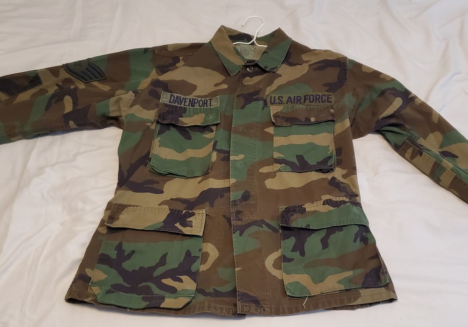 1980's-1990's Air Force M81 Woodland Battle Dress Uniform BDU Shirt ...