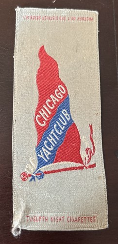 Vintage Twelfth Night Cigarettes Chicago Yacht Club Ribbon ...