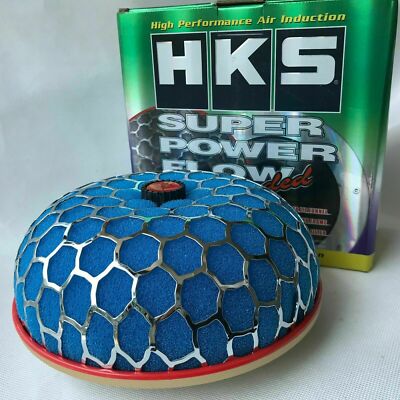 80mm Blue HKS Super Power Air Filter Flow caliber Intake Reloaded ...