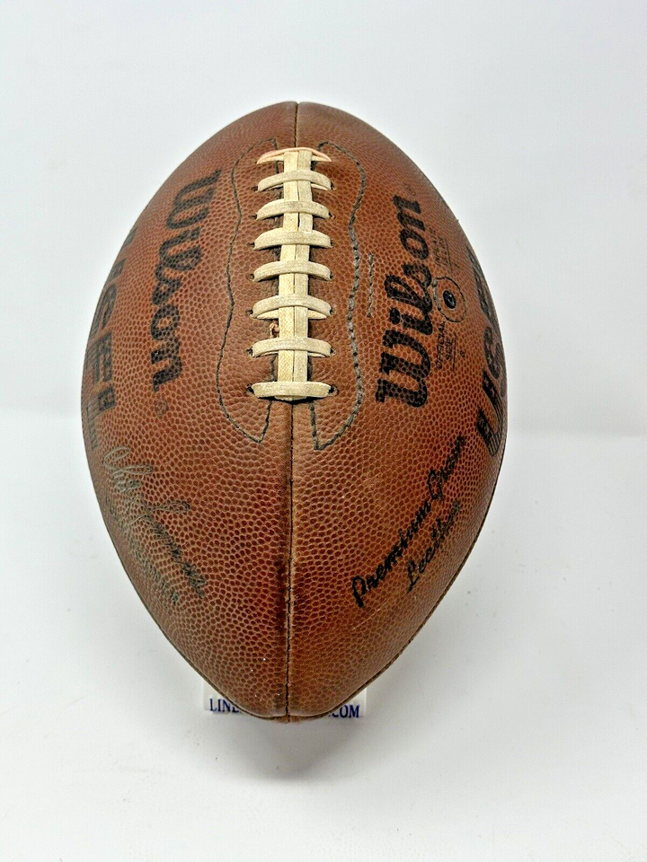 1983 USFL Denver Gold Game Used Official Football - RARE!! | eBay
