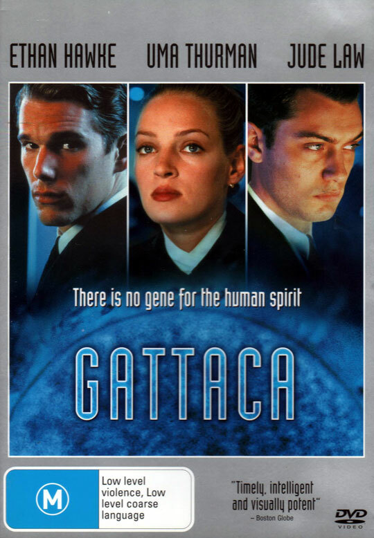 Gattaca 1997 Ethan Hawke Uma Thurman Jude Law