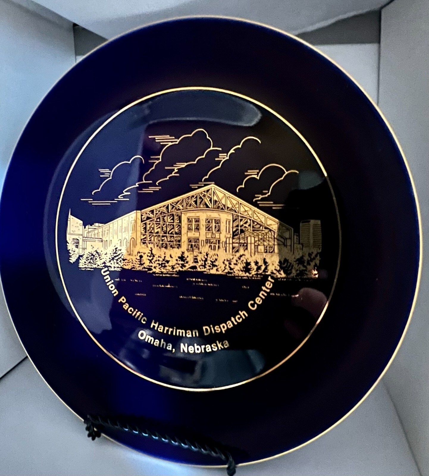 Union Pacific Harriman Dispatch Center Plate Omaha, Nebraska | eBay