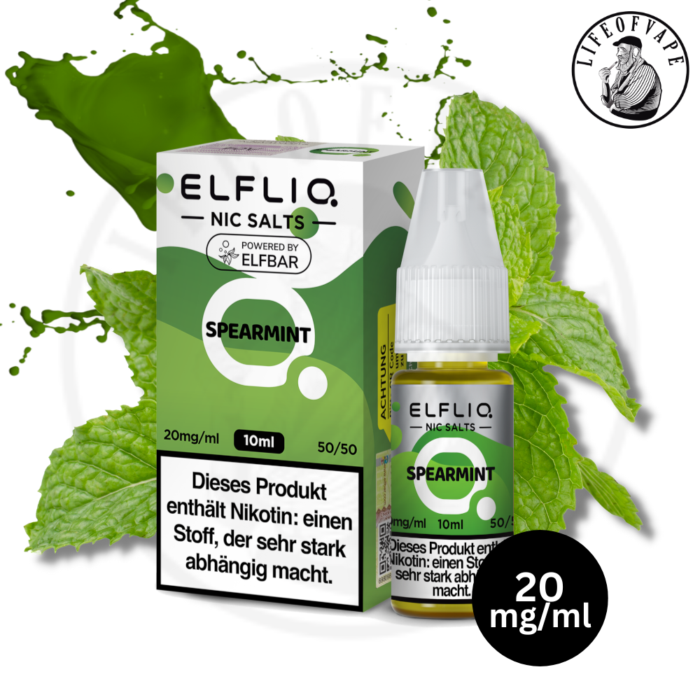 ELFBAR 600 ELFLIQ E-Liquid für E-Zigarette & Vape mit 20mg Nikotin I ...
