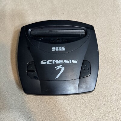SEGA Genesis Model 3 MK-1461 Console System Only Tested & Working!!! | eBay