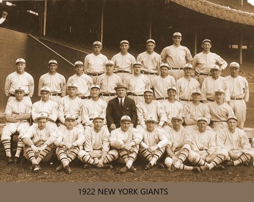 1922 NEW YORK GIANTS NY 8X10 TEAM PHOTO BASEBALL PICTURE CHAMPS MLB | eBay