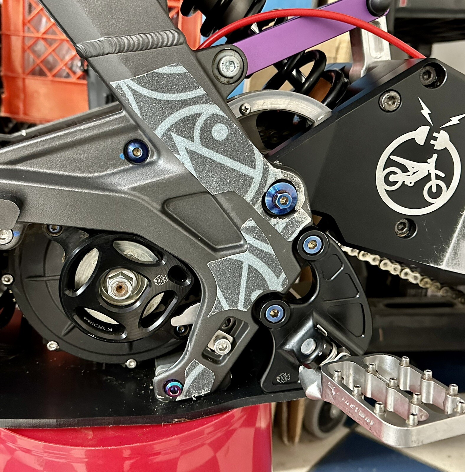 Surron Sur Ron Frame Pinch Grips SurRon Foot Grips High Quality Grip ...