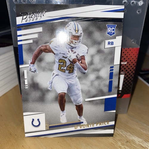 2022 Panini "Prestige" Football #344 - D'Vonte Price - Indianapolis ...