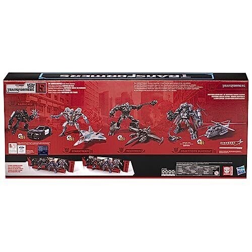 Transformers Studio Series Movie 1 15th Anniversary Decepticon ...