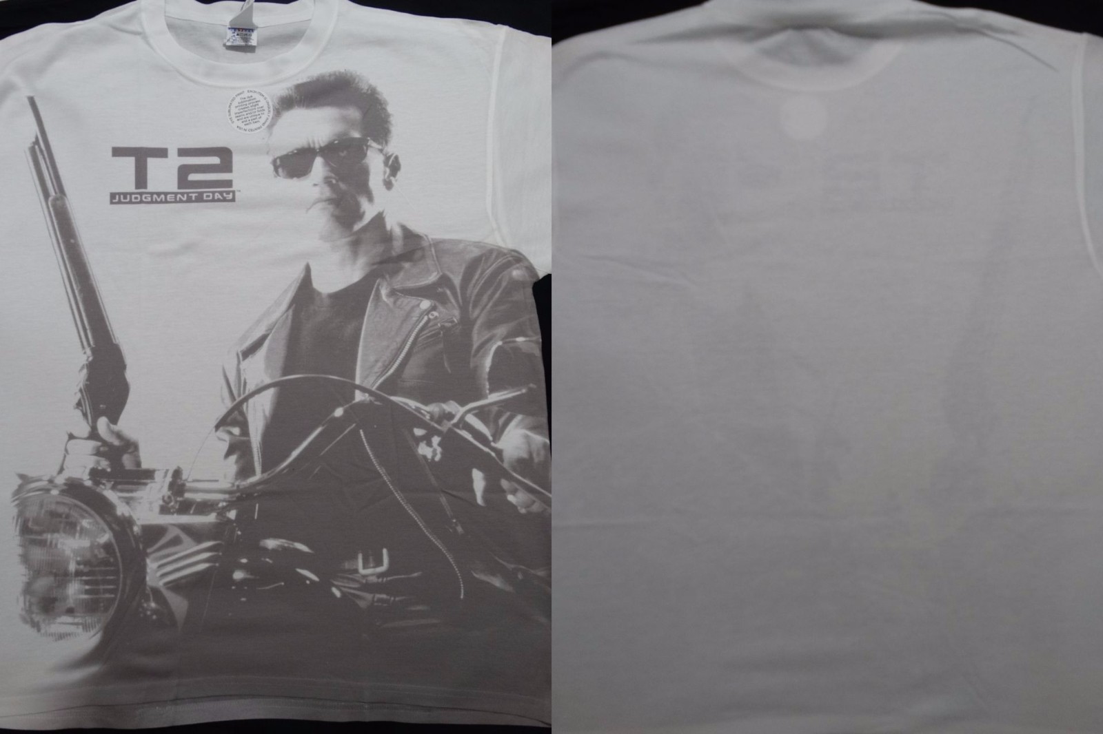 Terminator Movie Arnold Schwarzenegger Front Only Sublimation Print T ...