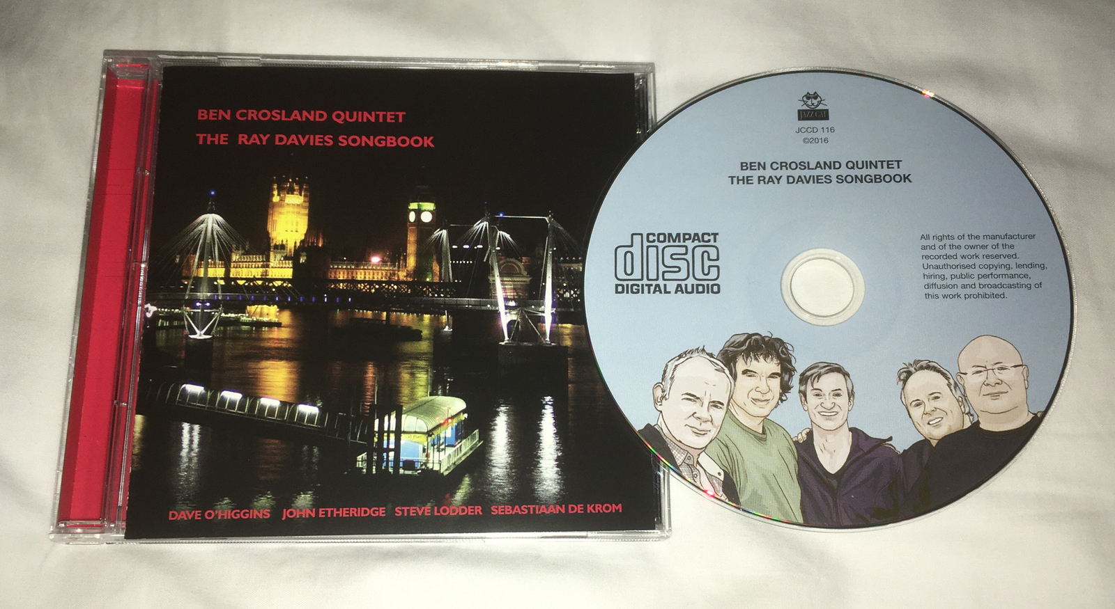 BEN CROSSLAND QUINTET CD THE RAY DAVIES ( THE KINKS ) SONGBOOK | eBay