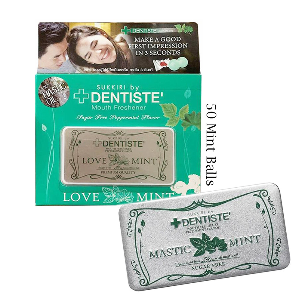 Mouth Freshener Sukkiri by Dentiste' Mastic Oil Mint Sugar Free ...