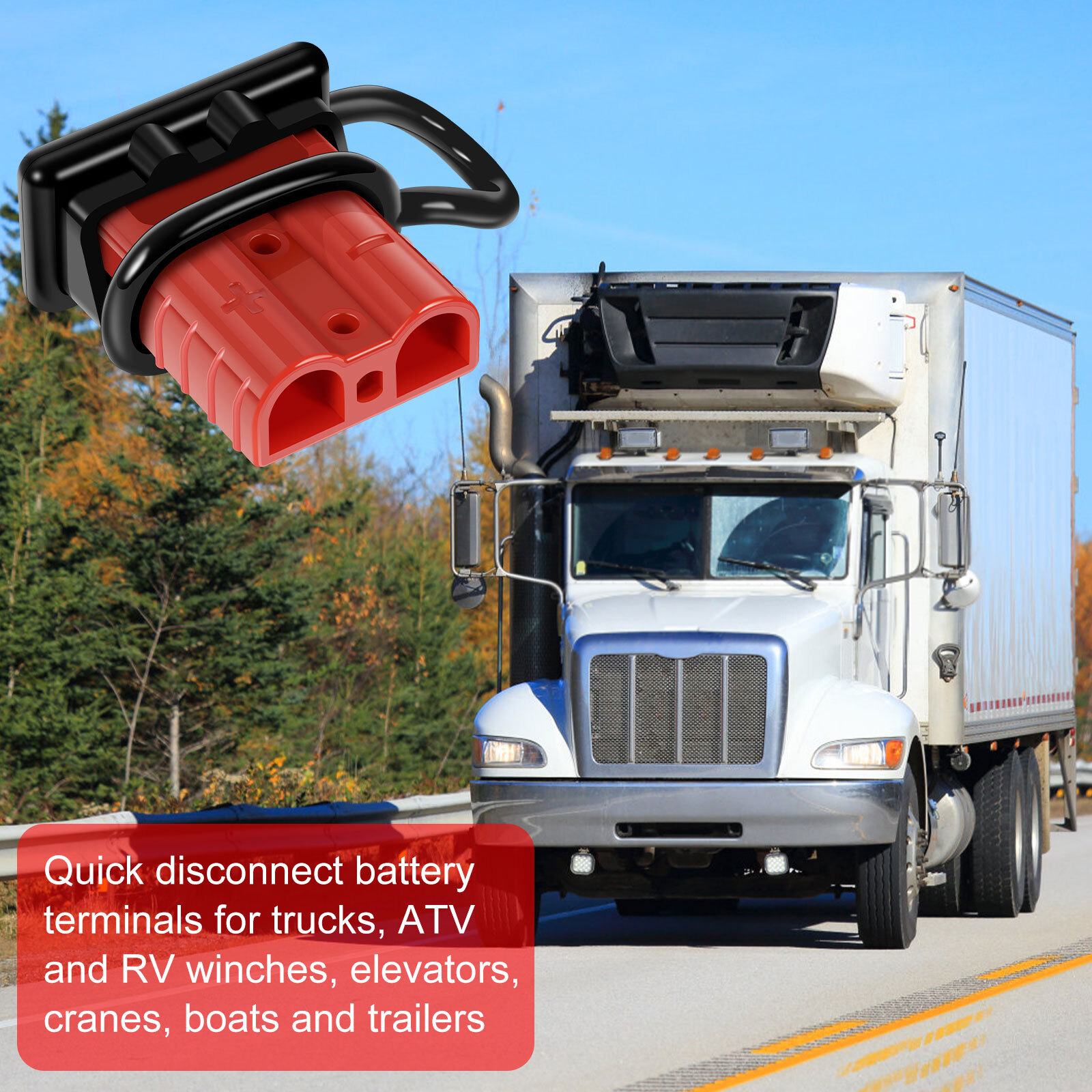 2/4Pcs Battery Quick Connector Kit 2-4/6-12 Gauge Battery Cable ...