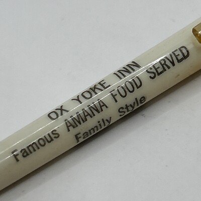 VTG Ballpoint Pen Ox Yoke Inn Amana Iowa | eBay