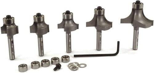 Whiteside 502 Round Over and Beading Router Bit Set with 1/4-inch Shank ...