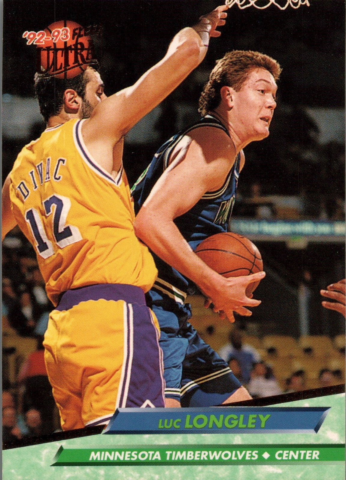 1992 Ultra # 111 Luc Longley Minnesota Timberwolves | eBay