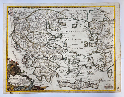 1900-Now - Map Of Greece - 3