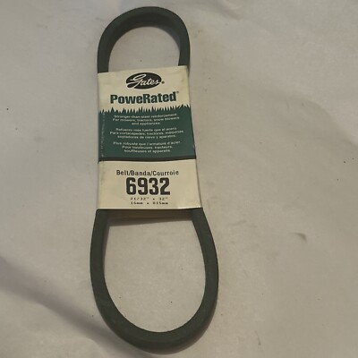 Gates 6932 PoweRated FHP Medium Horse-Power V-Belt 21/32” X 32” | eBay