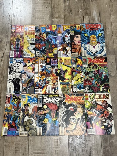 2099 Marvel (19 Comic Lot) DR Doom Fantastic Four Spiderman Ravage ...