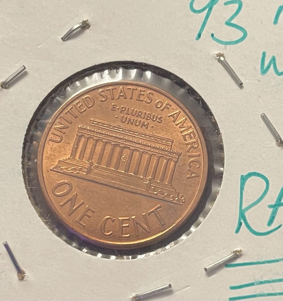 1992 D Lincoln Cent Penny RARE Error DDO/DDR, WTRD 1993, WIDE AM!! Nice ...