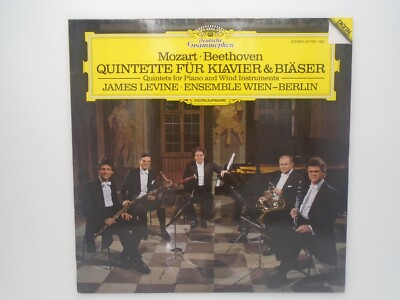 James Levine Mozart Beethoven Quintette fur klavier Blaser Deutsche 419 ...