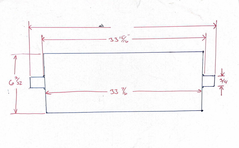 Drum Motor, 1.34hp, 3ph, 6-3/32" Dia, 33-7/16" L, 106 FPM, 138i ...