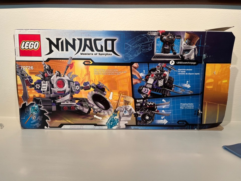LEGO 70726 Ninjago Destructoid - Complete set with Box and Instructions ...