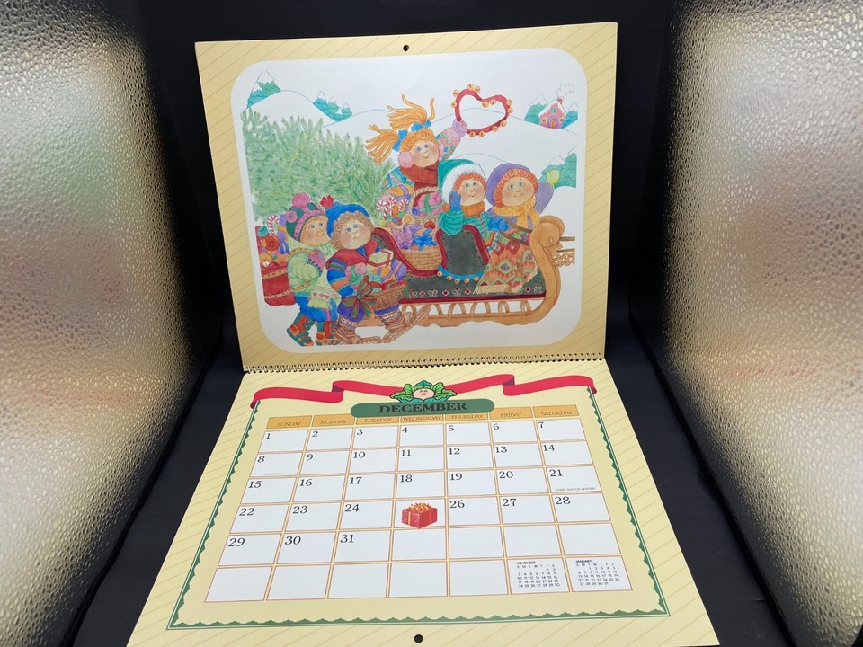 Cabbage Patch Kids 12 Month Calendar 1985 | eBay