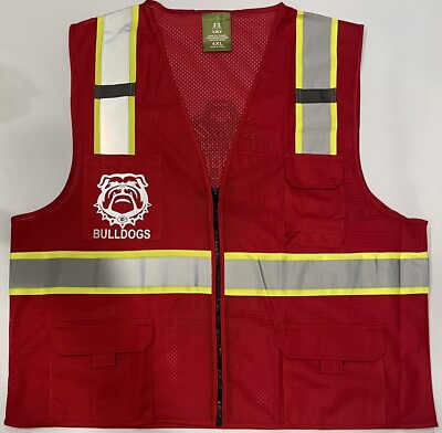 Georgia Bulldogs Reflective Safety vest | eBay