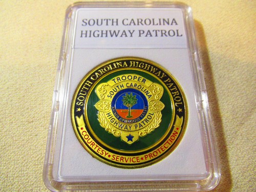 SOUTH CAROLINA HIGHWAY PATROL Challenge Coin | eBay Australia