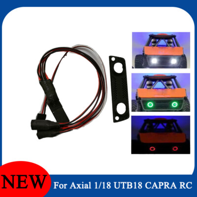 1Set Front LED Lights Headlight Lamp For Axial 1/18 UTB18 CAPRA RC Car ...