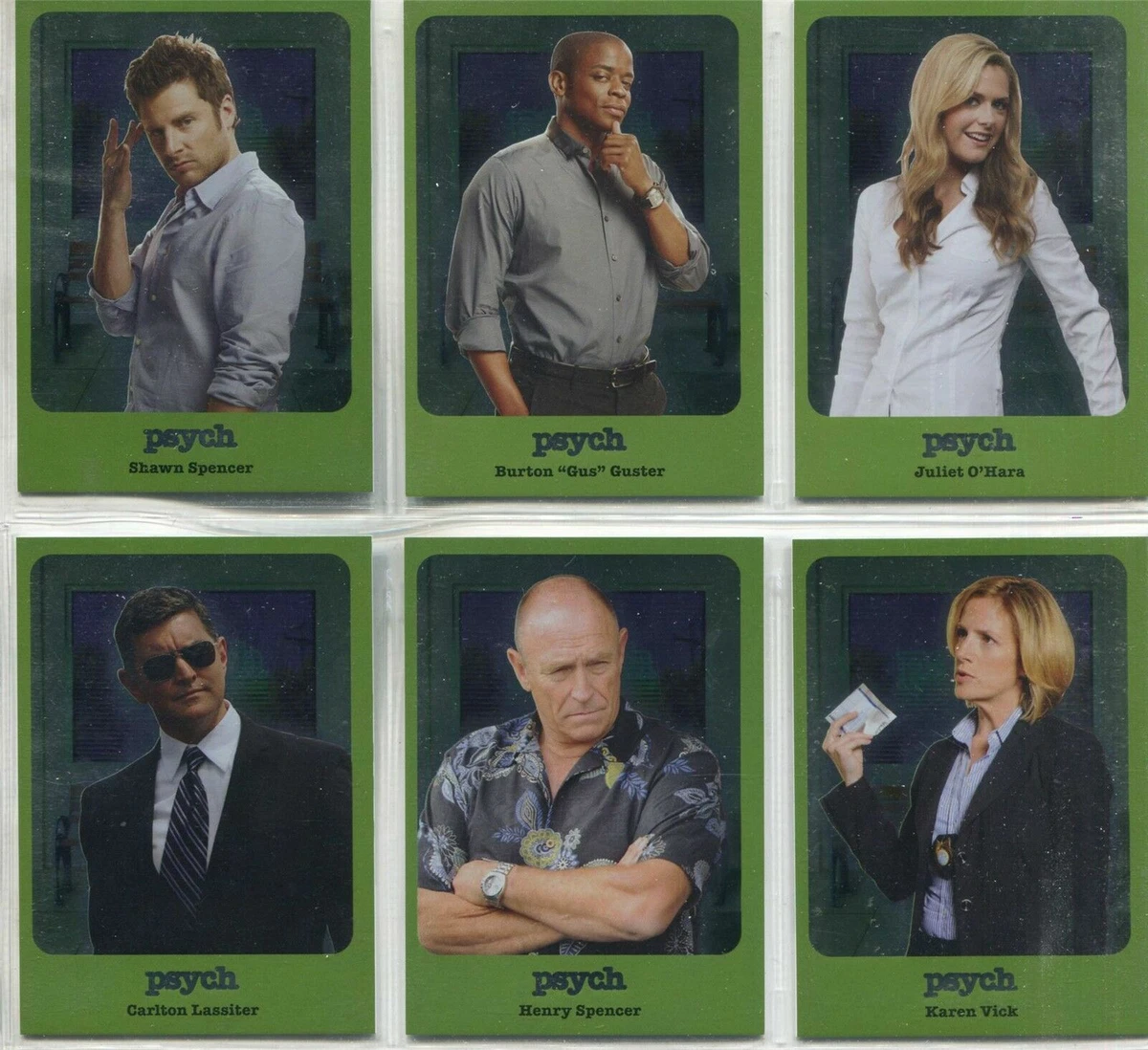 Psych Characters