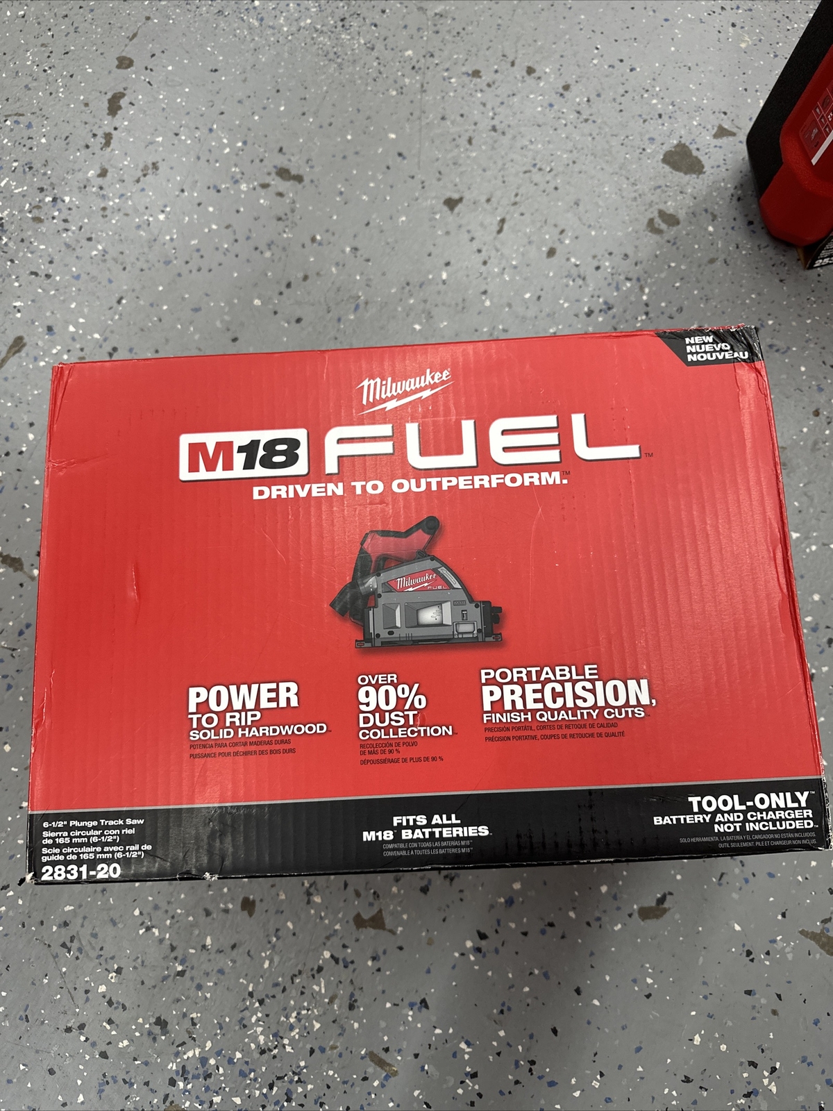 Milwaukee 2831-20 M18 FUEL 6 1/2" Plunge Track Saw Bare Tool (Tool Only ...