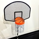 Basketball Themed 🏀 Cake Topper 3D Net & Ball Personalised Free ...