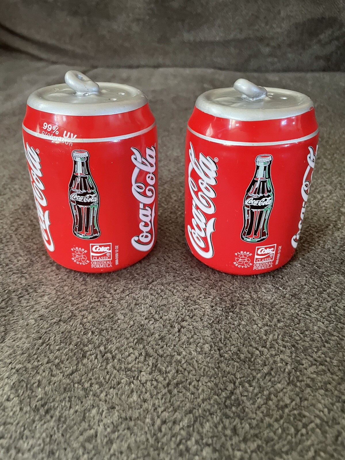Coca Cola Coke Can Ceramic Salt and Pepper Shakers | eBay