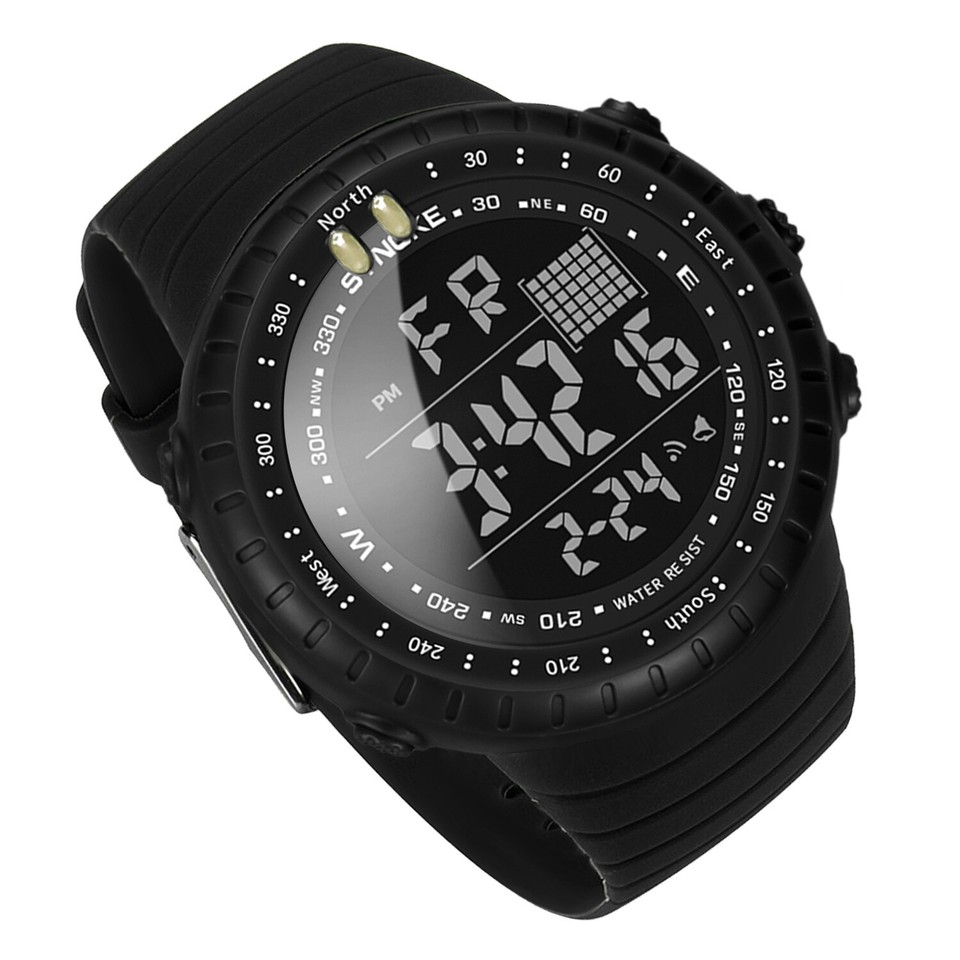 Waterproof Men's Military Tactical LED Digital Sports Watch Backlight ...