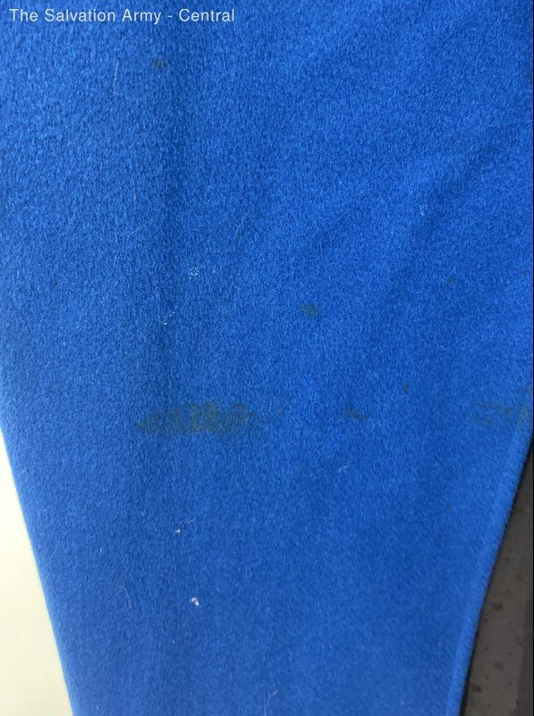 Ashley Scott Womens Blue Long Sleeve Pocket Winter Overcoat Size M/L ...