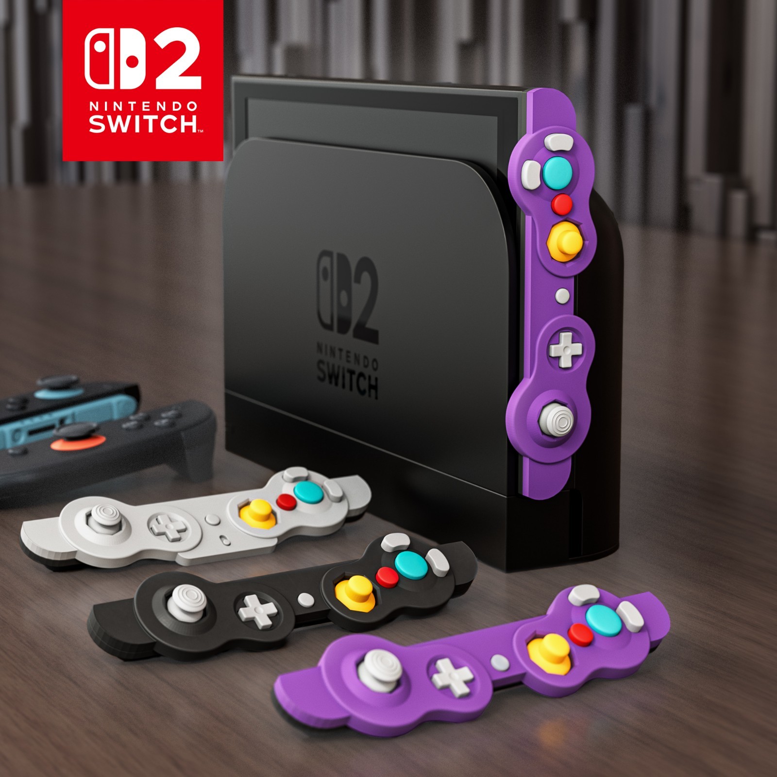 Nintendo Switch 2 Side Covers | GameCube inspired Switch 2 JoyCon Port ...