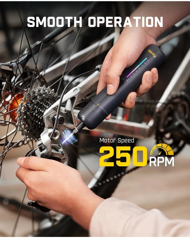 Fanttik S2 Pro 3.7V Electric Screwdriver, Cordless Screwdriver Set, 7 ...