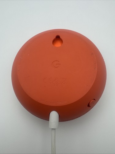 Google Nest Mini (2nd Generation) Smart Speaker - Coral -Device + Power ...