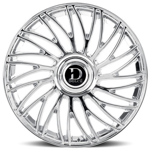 22x9.5"Dolce Luxury Wheels Sesto Chrome Floating Cap Rims | eBay
